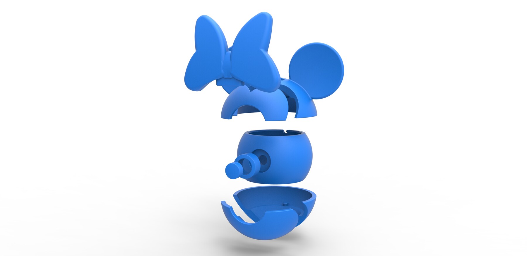 ArtStation - 3D printable Minnie Mouse orb | Resources
