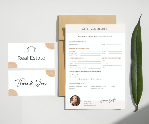ArtStation - Offer Summary Sheet For Realtors Template | Artworks