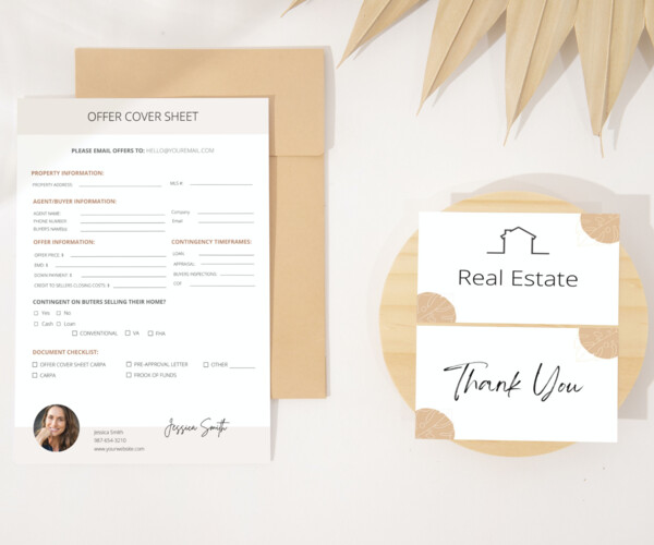 ArtStation - Offer Summary Sheet For Realtors Template | Artworks