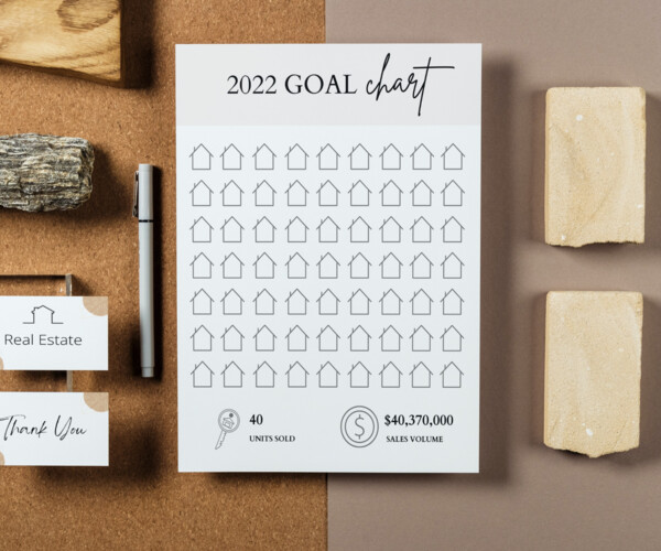 ArtStation - House Goal Chart Template | Artworks