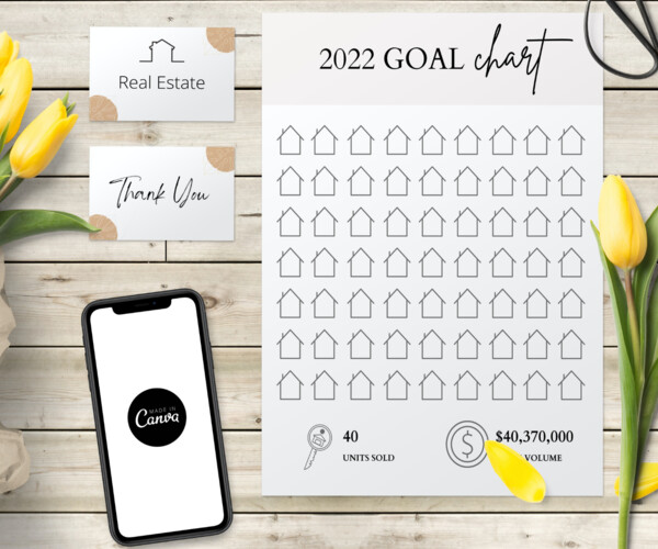 ArtStation - House Goal Chart Template | Artworks