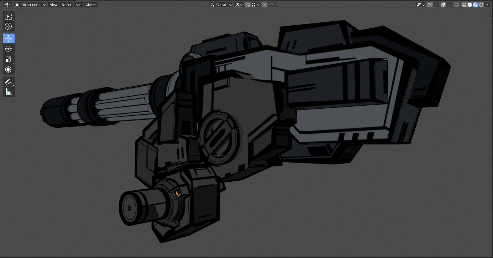ArtStation - Anime-Style: SCI-FI Shoulder-WEAPONS (Pack) | Resources