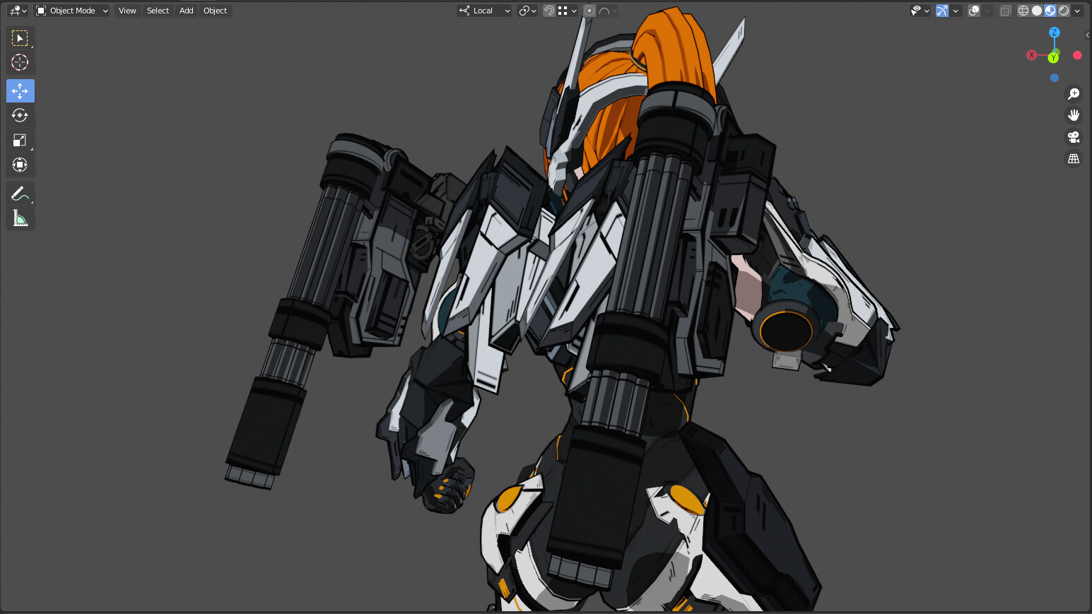 ArtStation - Anime-Style: SCI-FI Shoulder-WEAPONS (Pack) | Resources