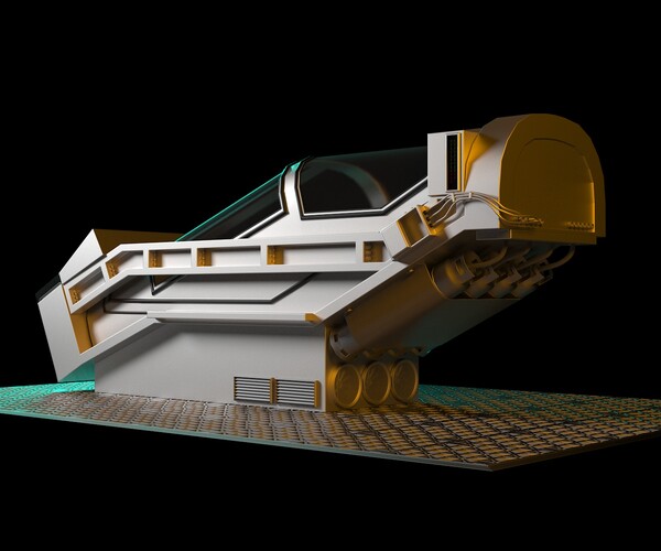 ArtStation - Hypersleep Chamber Alien | Resources