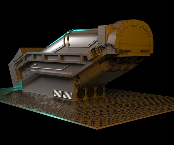 ArtStation - Hypersleep Chamber Alien | Resources