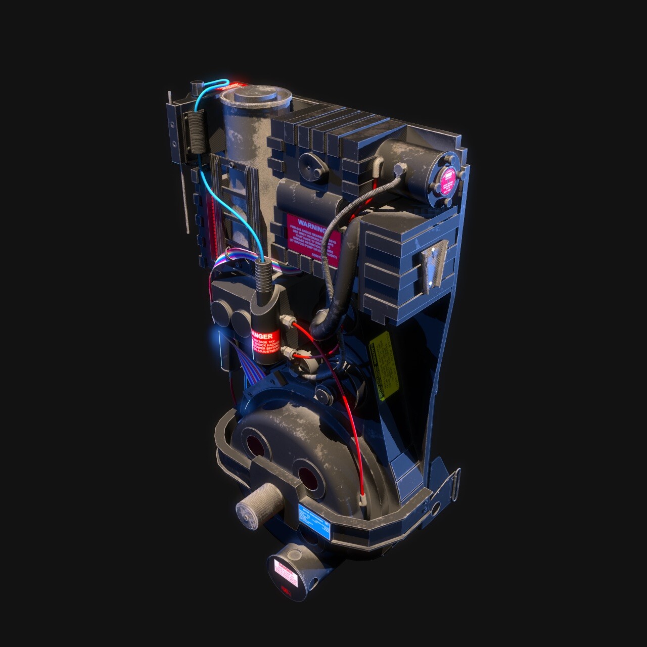 ArtStation - Proton Pack Ghostbusters | Resources