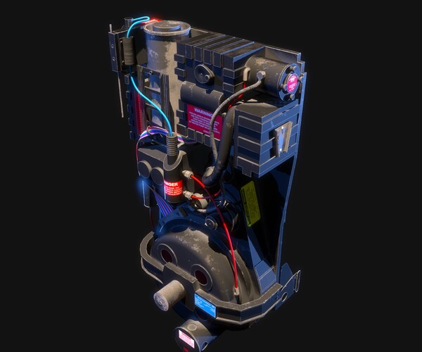 ArtStation - Proton Pack Ghostbusters | Resources