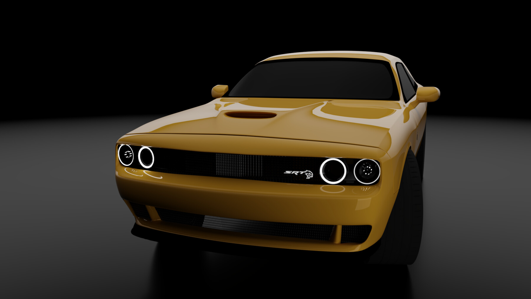 ArtStation - CHALLENGER SRT® HELLCAT | Game Assets