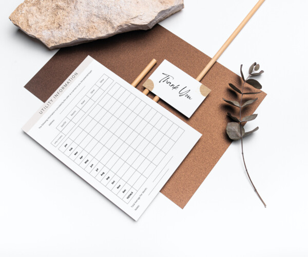 ArtStation - Utility Information Sheet Template | Artworks