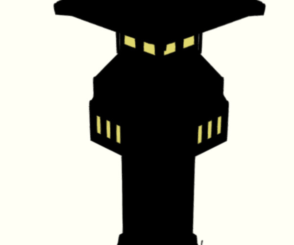 ArtStation - Tower / Watchtower on Island (LP) ( Stylized ) | Game Assets