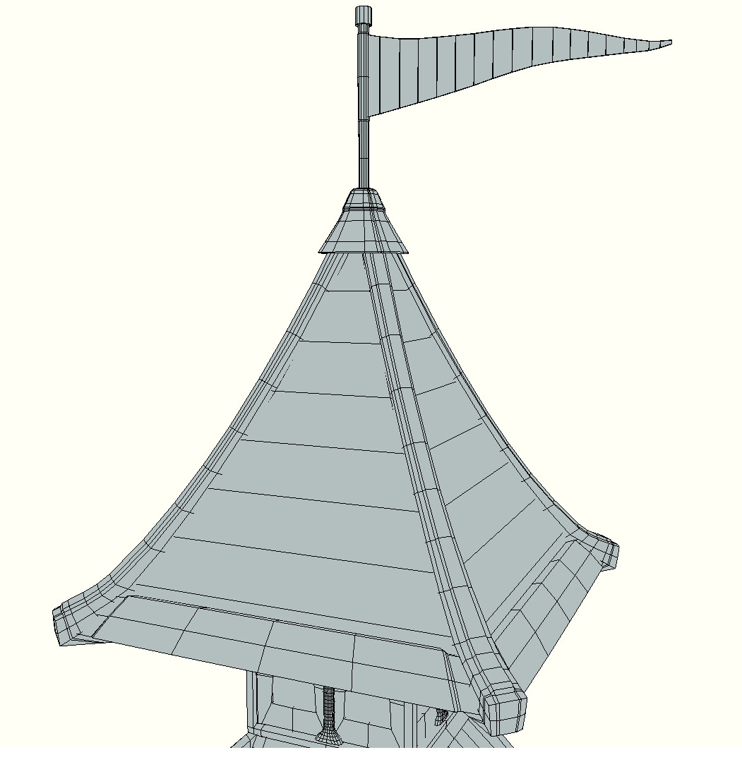 ArtStation - Tower / Watchtower on Island (LP) ( Stylized ) | Game Assets