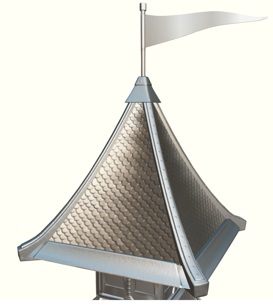 ArtStation - Tower / Watchtower on Island (LP) ( Stylized ) | Game Assets