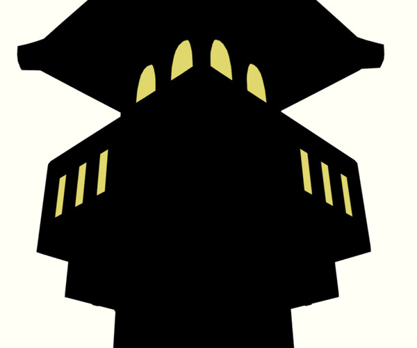 ArtStation - Tower / Watchtower on Island (LP) ( Stylized ) | Game Assets