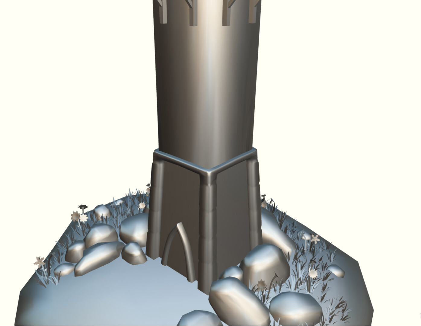 ArtStation - Tower / Watchtower on Island (LP) ( Stylized ) | Game Assets