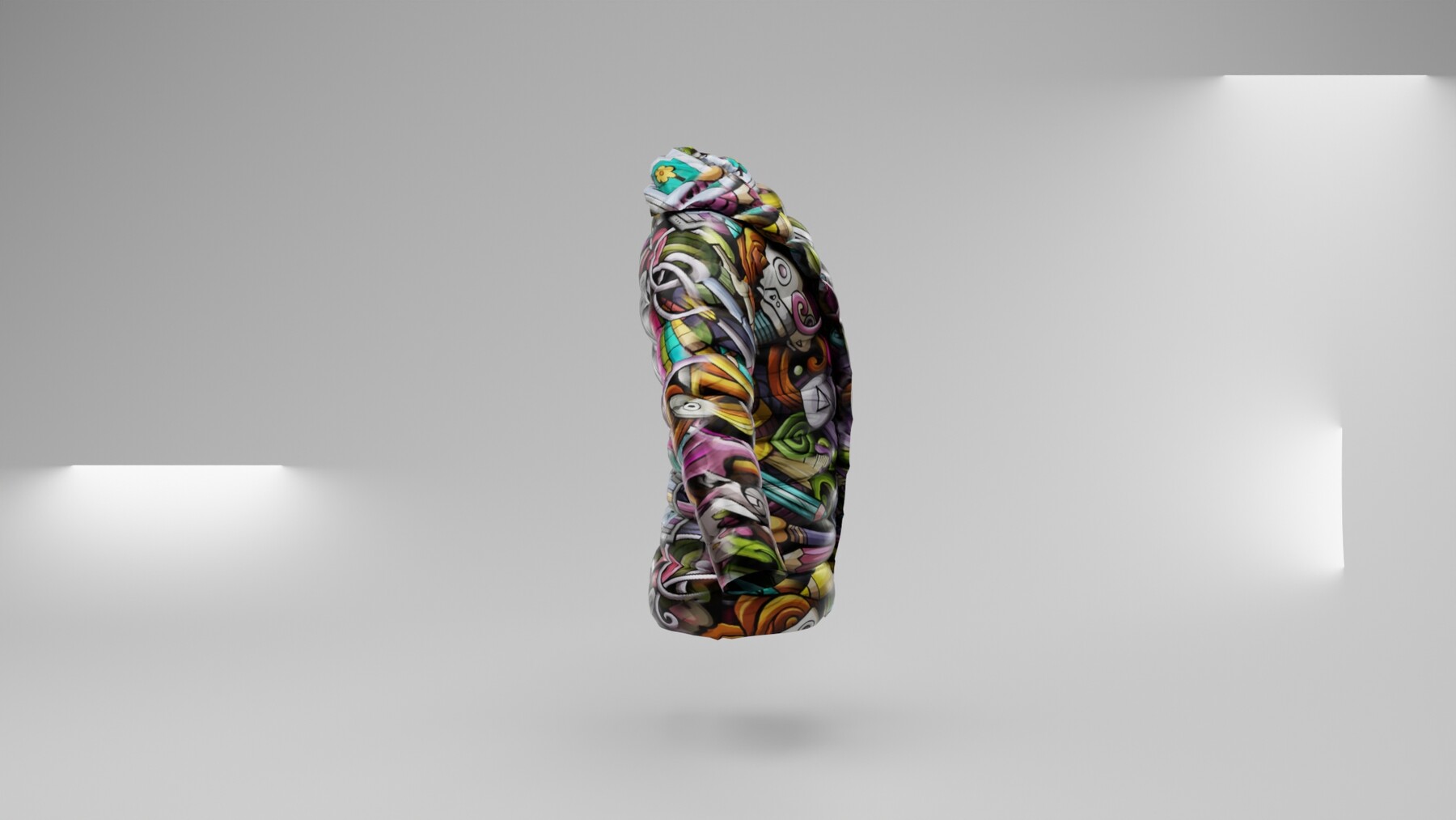 ArtStation - Graffiti Jacket | Game Assets