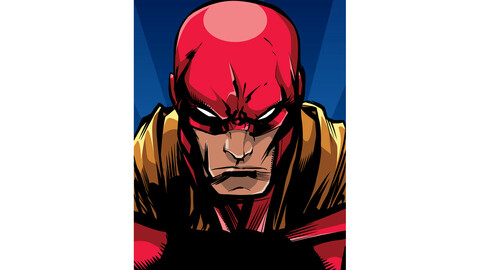 ArtStation - Superhero Portrait at Night | Artworks