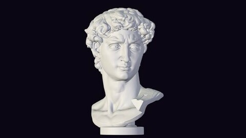 ArtStation - Michelangelo's david head | Resources