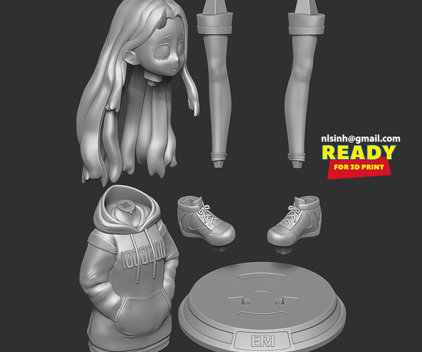 ArtStation - Eri - My Hero Academia | Resources