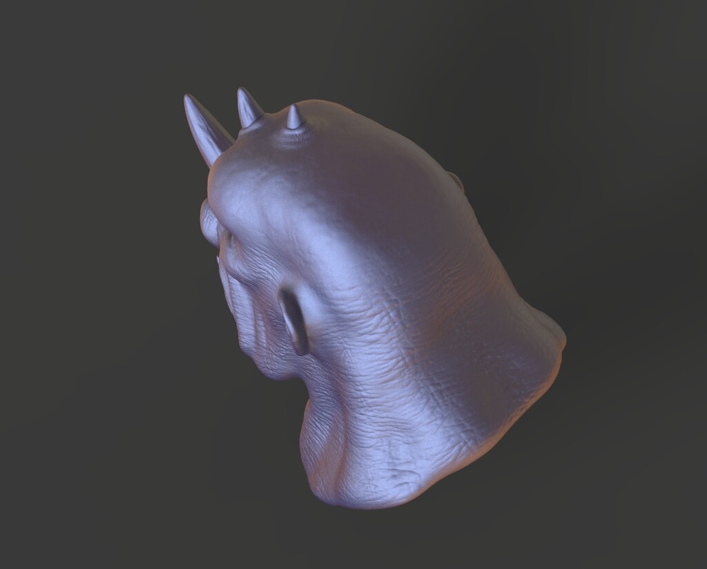 ArtStation - Head-F2_high poly sculpt | Resources