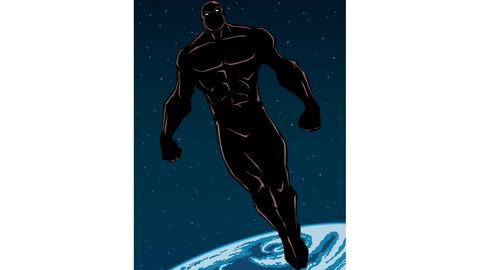 ArtStation - Superhero Flying in Space | Artworks