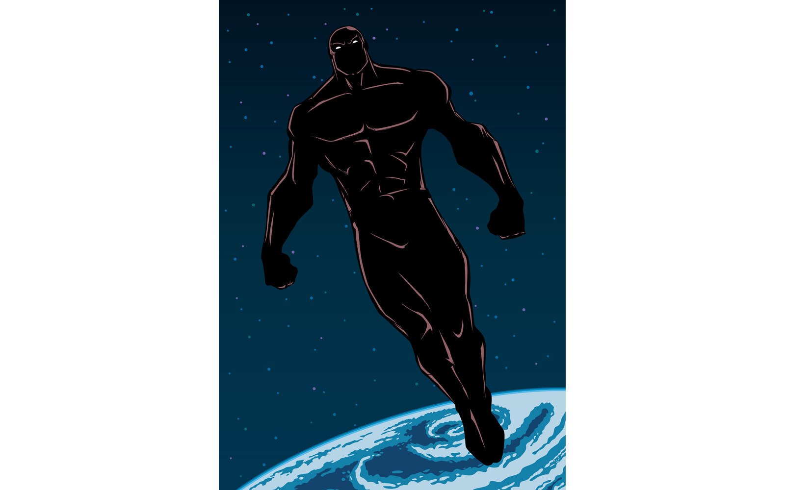 ArtStation - Superhero Flying in Space | Artworks