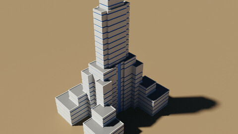 ArtStation - voxel city building | Game Assets