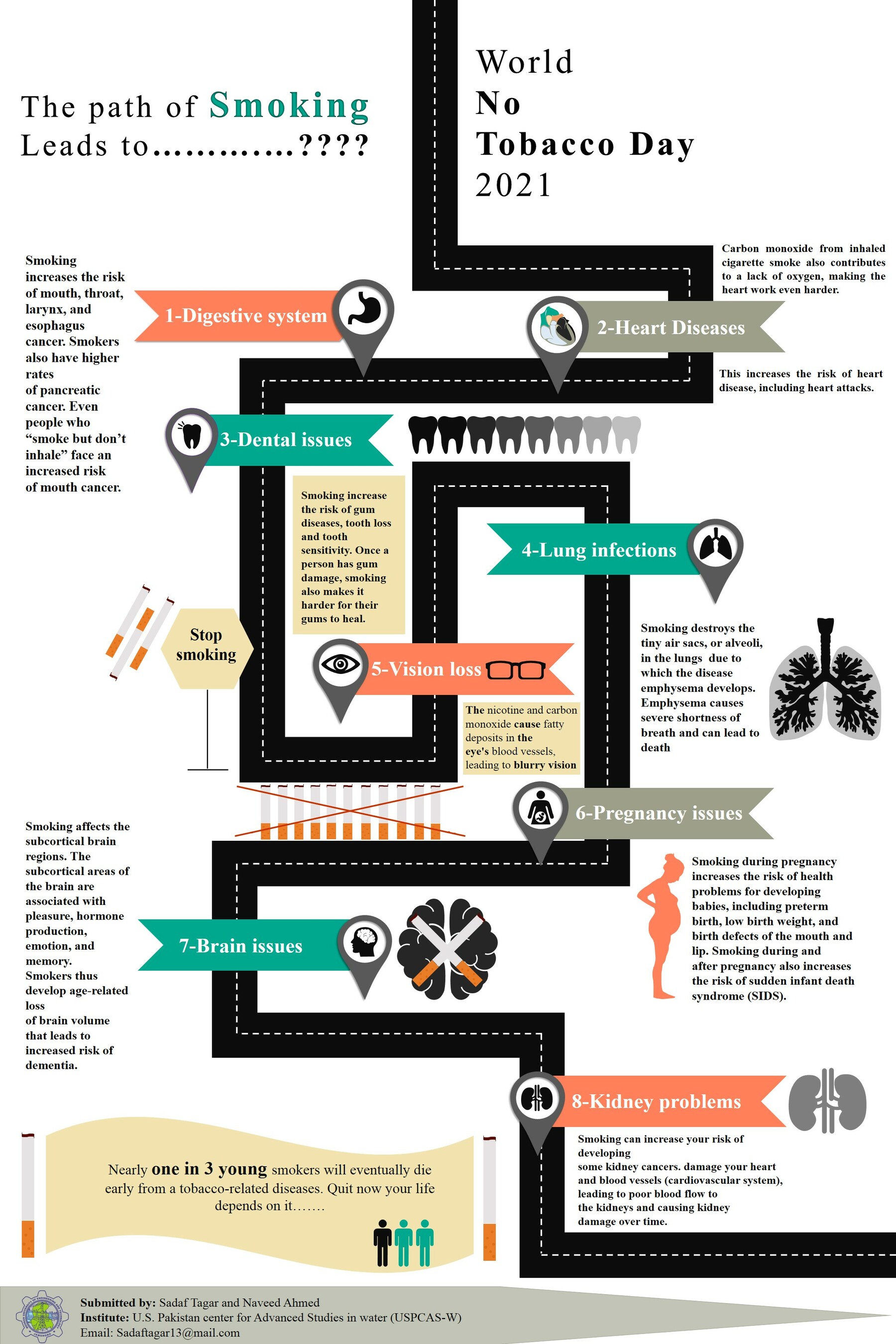 ArtStation - Smoking kills awareness poster | Artworks