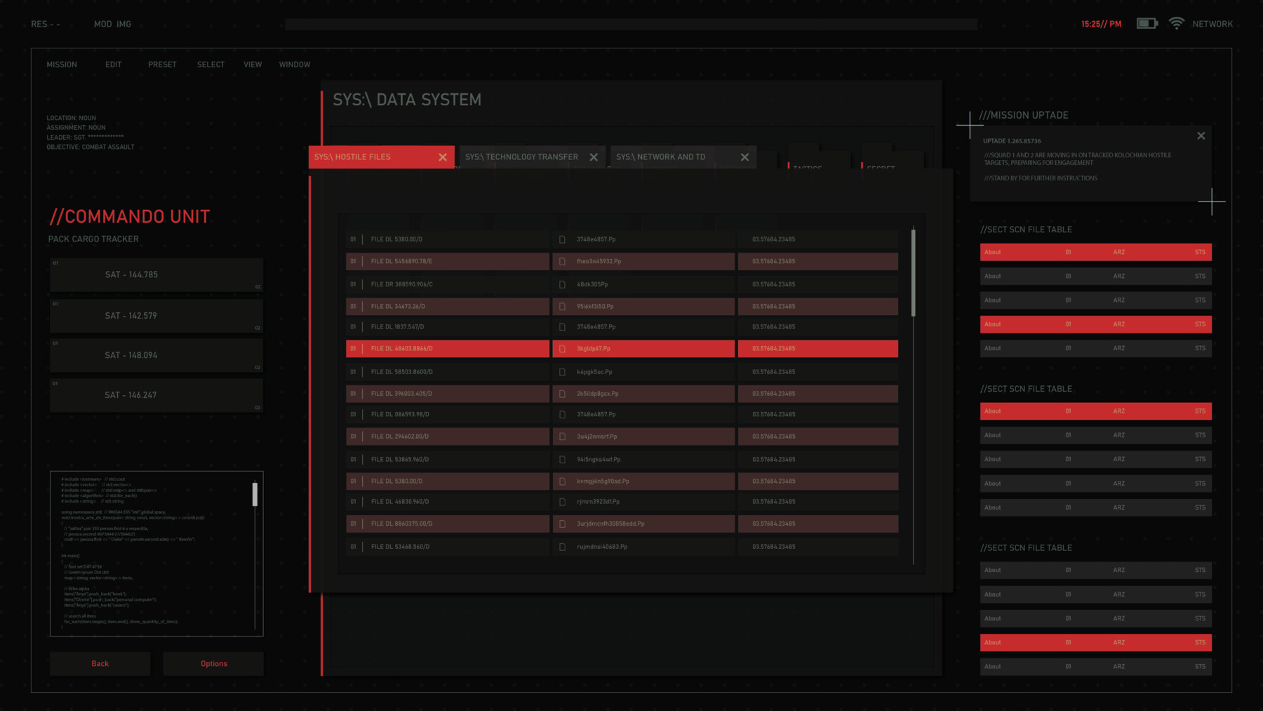 ArtStation - Military HUD desktop | Game Assets