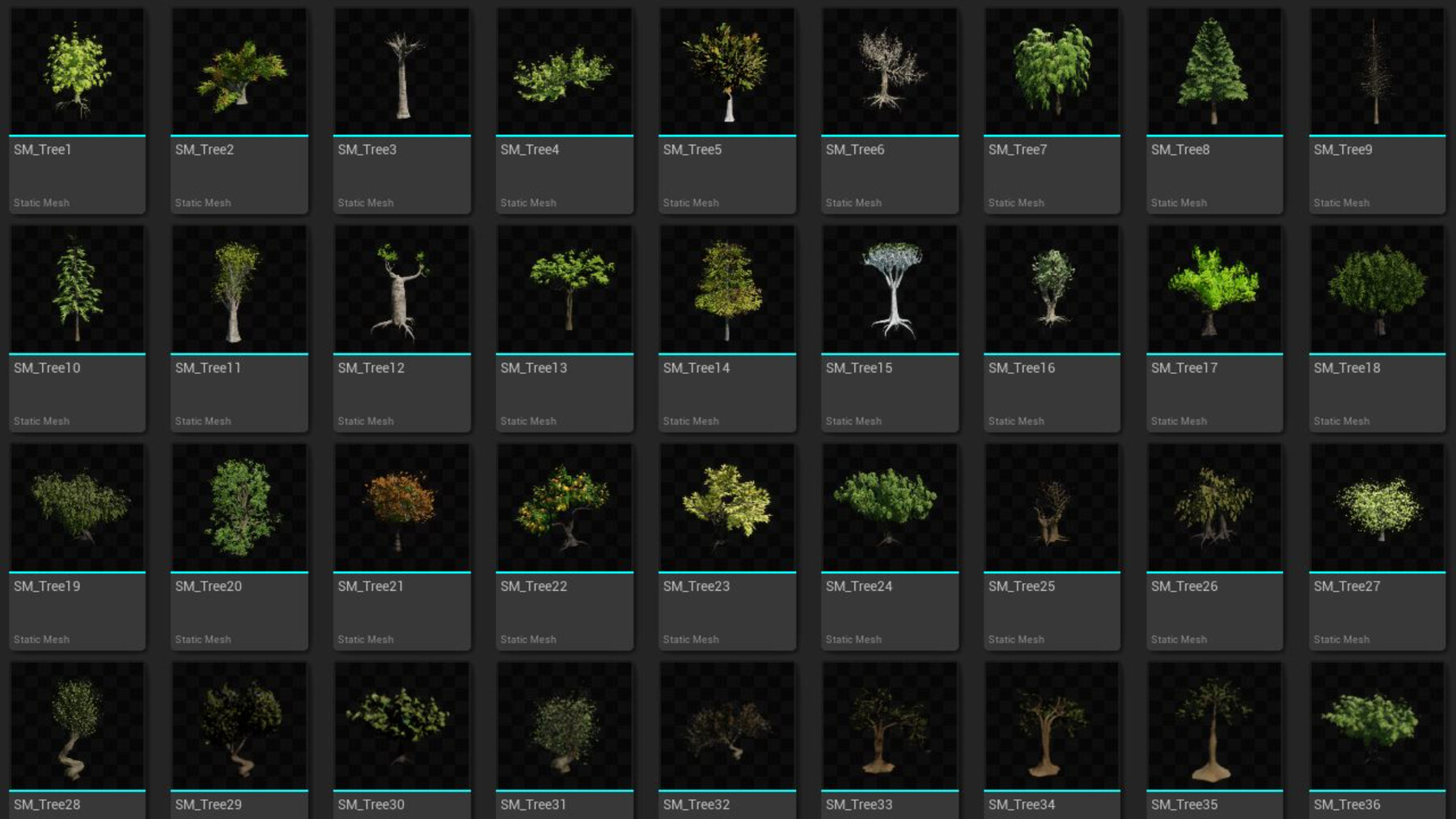 ArtStation - Tree_UltimatePack V1 | Game Assets