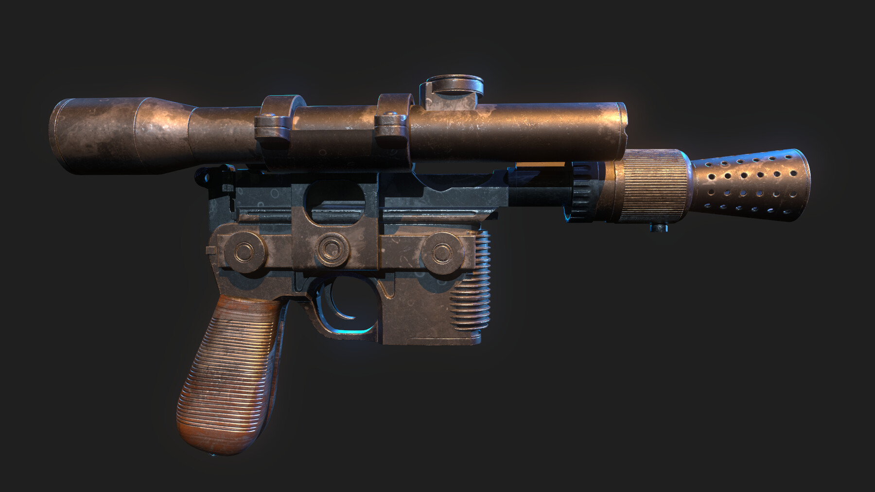 ArtStation - Han Solo Blaster | Resources