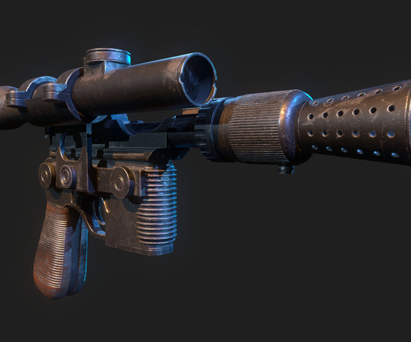 ArtStation - Han Solo Blaster | Resources