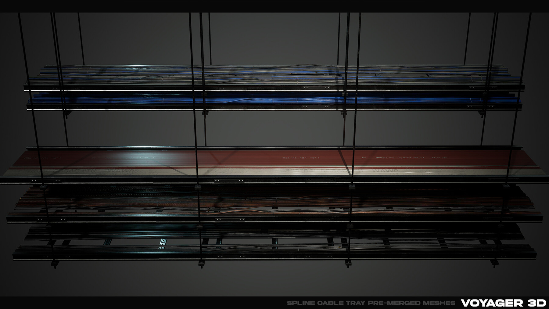 ArtStation - Spline Cable Kit Vol.01 | Game Assets