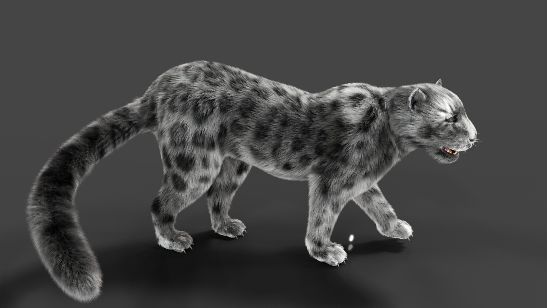 ArtStation - Realistic Fur Leopard Rigged | Game Assets