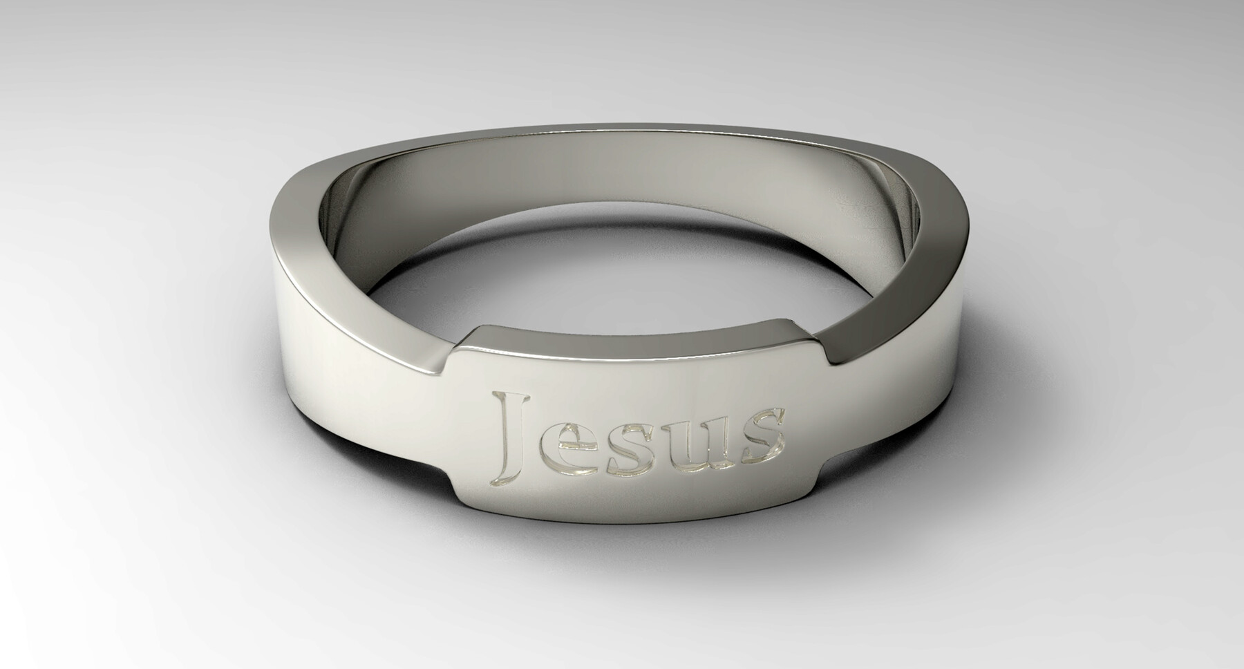 ArtStation - Jesus Ring Female Silver | Resources