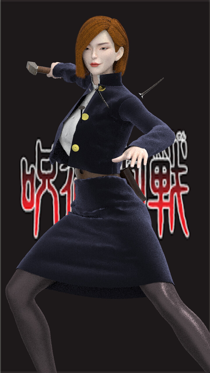 ArtStation - NOBAA KUGISAKI COSPLAY OUTFIT | Game Assets