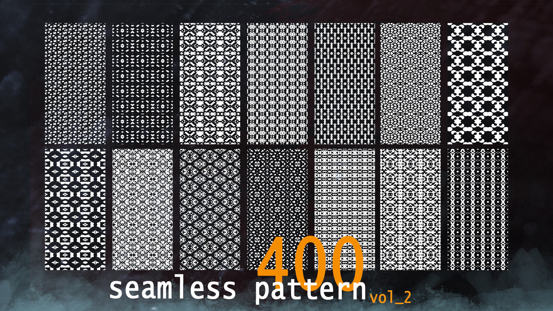ArtStation - 400 seamless pattern | Brushes
