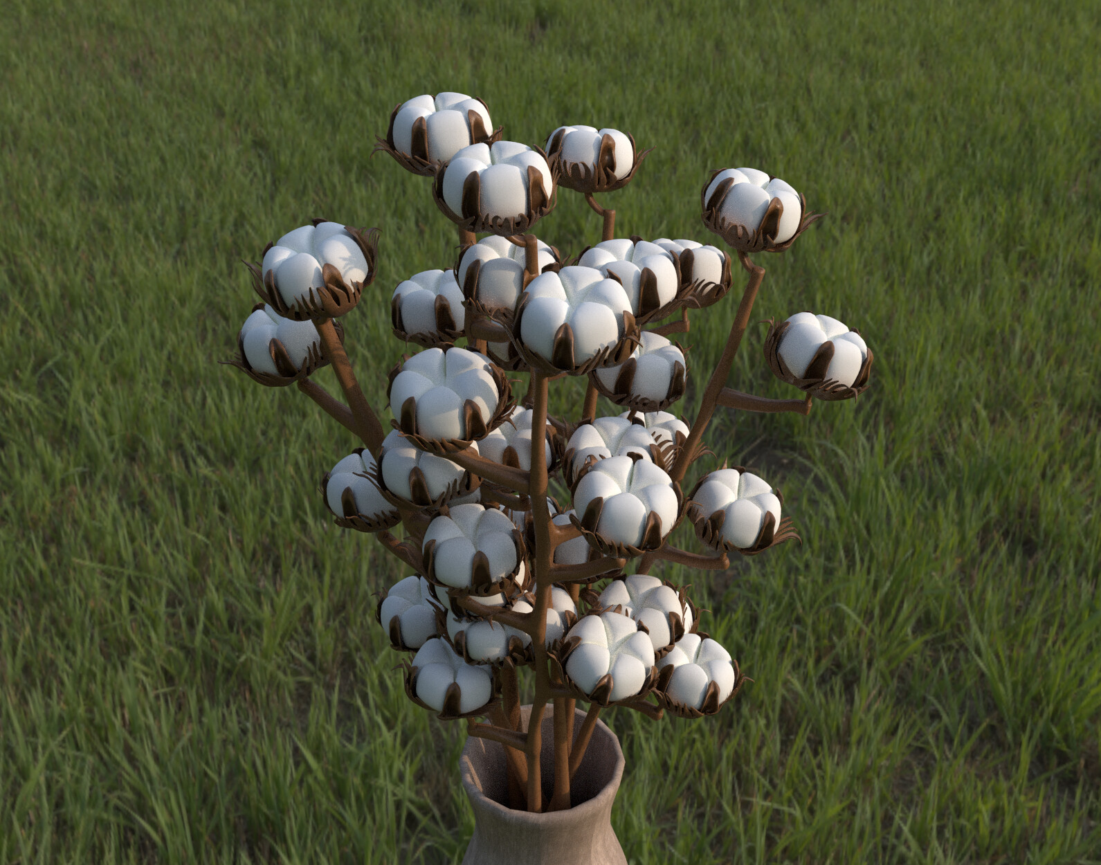 ArtStation - Cotton model download, cotton 3D map download, Meichen ...