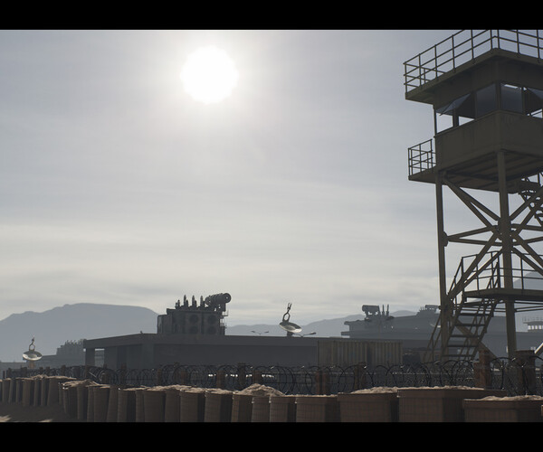 ArtStation - Military Base Megapack | Game Assets