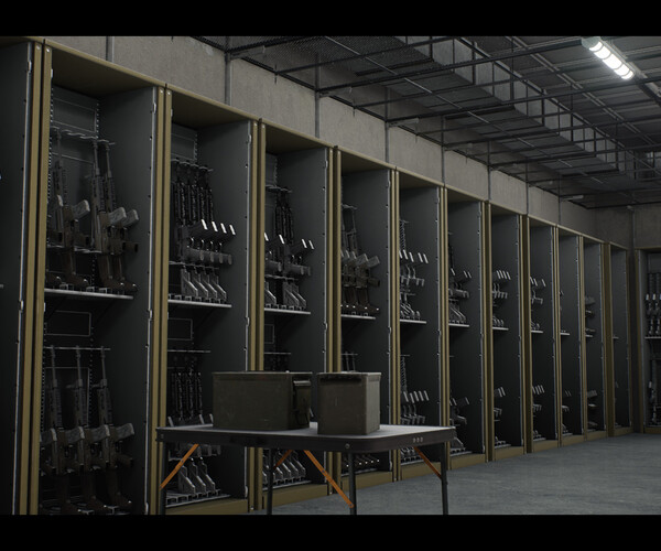 ArtStation - Military Base Megapack | Game Assets