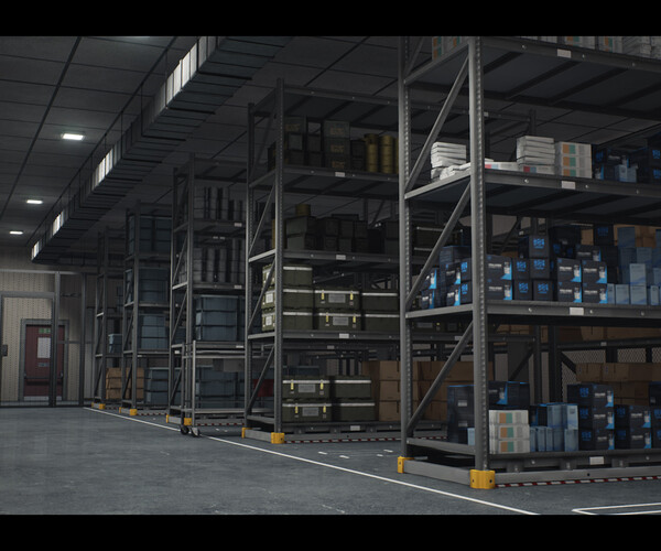 ArtStation - Military Base Megapack | Game Assets