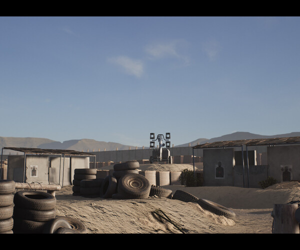 ArtStation - Military Base Megapack | Game Assets