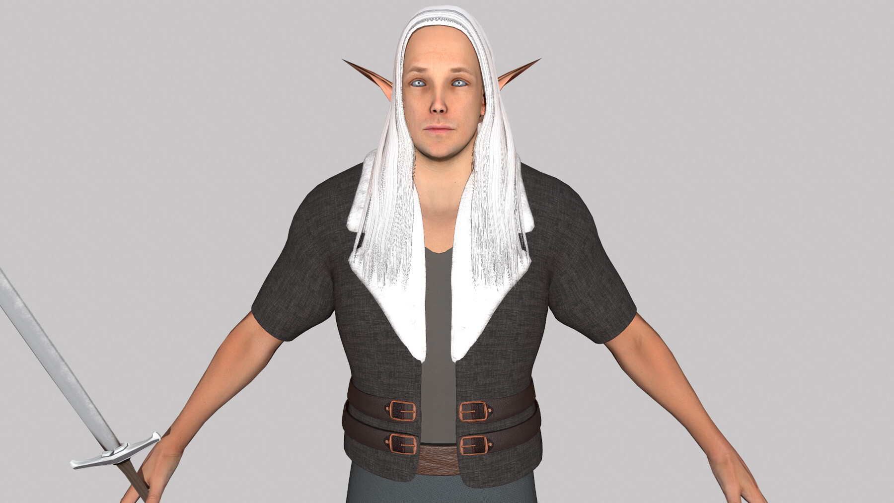 ArtStation - Elf hunter | Game Assets