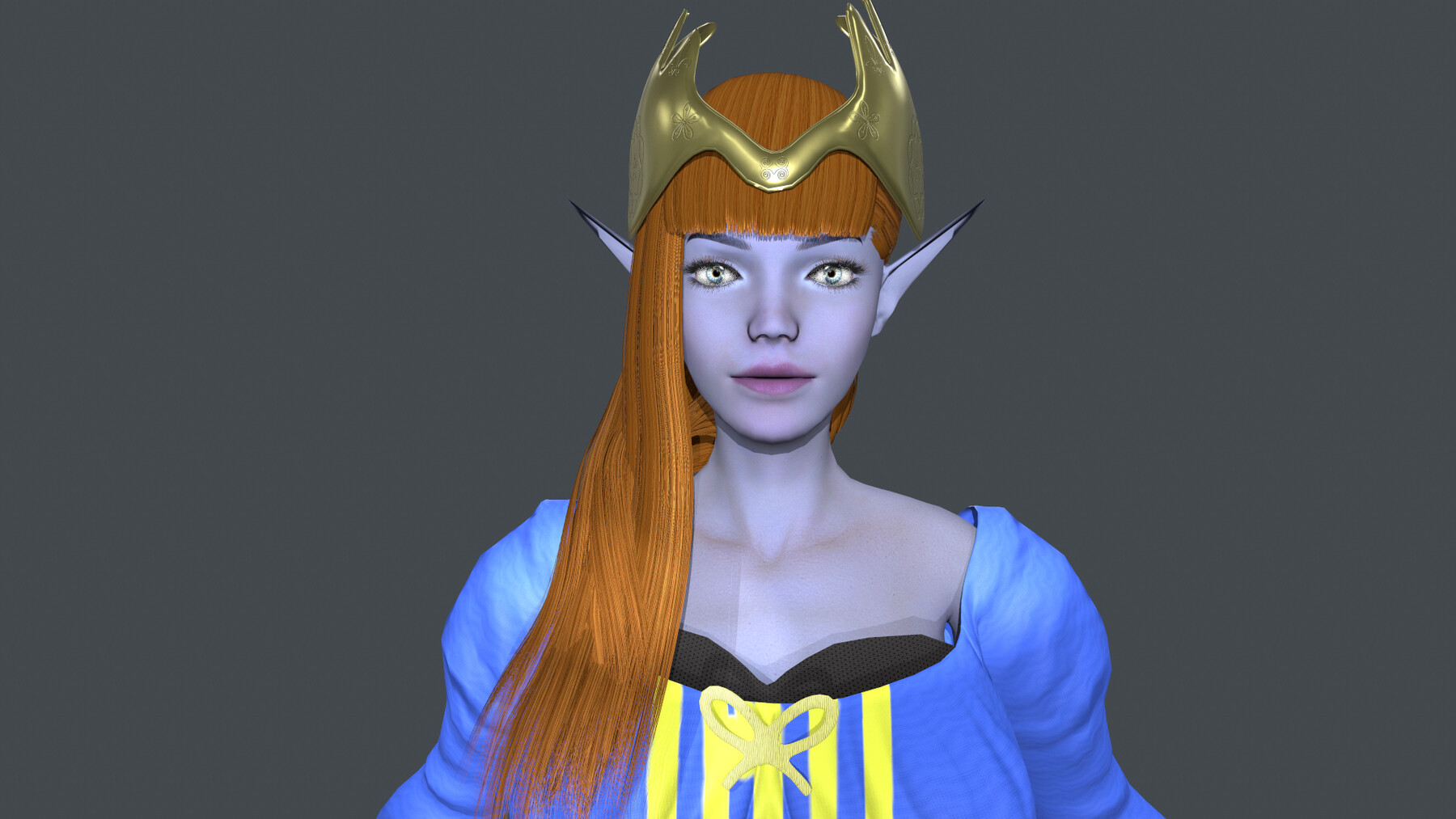 ArtStation - Elf lady | Game Assets