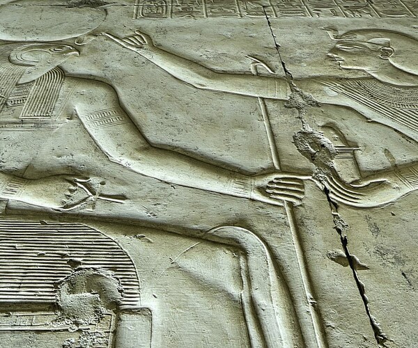 ArtStation - Ancient egypt-Abydos Temple-Carvings | Resources