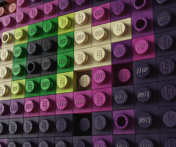 ArtStation - Lego Mosaic Generator - Substance Designer Material ...