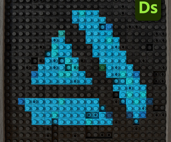 ArtStation - Lego Mosaic Generator - Substance Designer Material ...