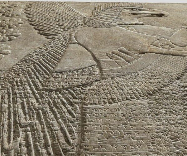 ArtStation - Assyrian Relief-Mesopotamian | Resources