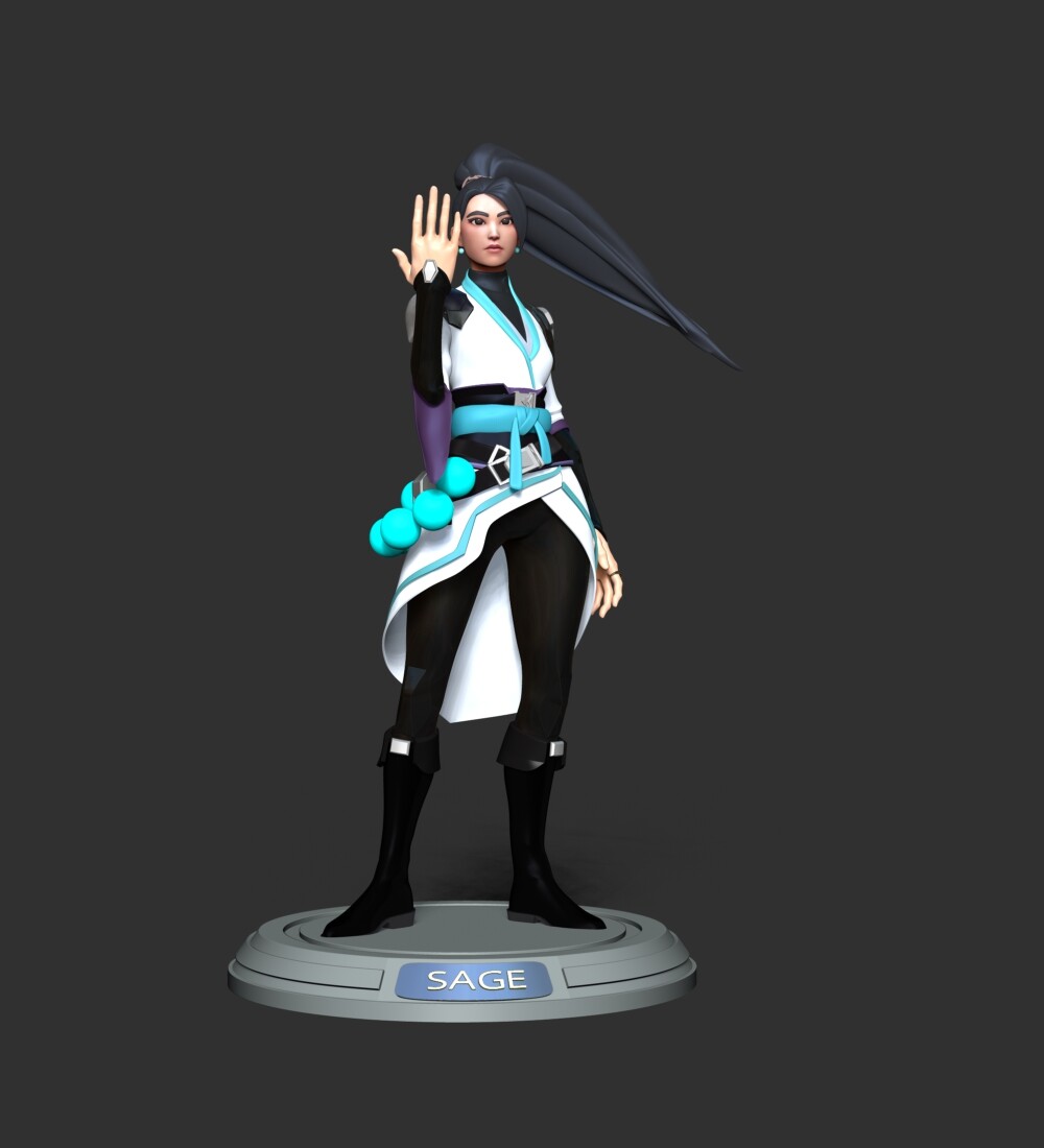 ArtStation - Sage - Valorant | Resources