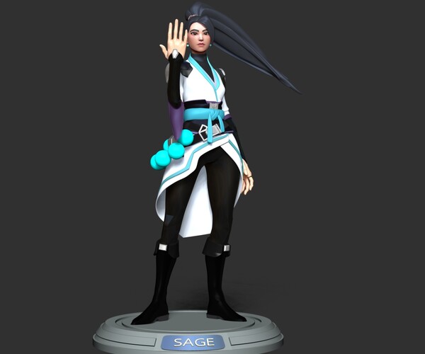 ArtStation - Sage - Valorant | Resources