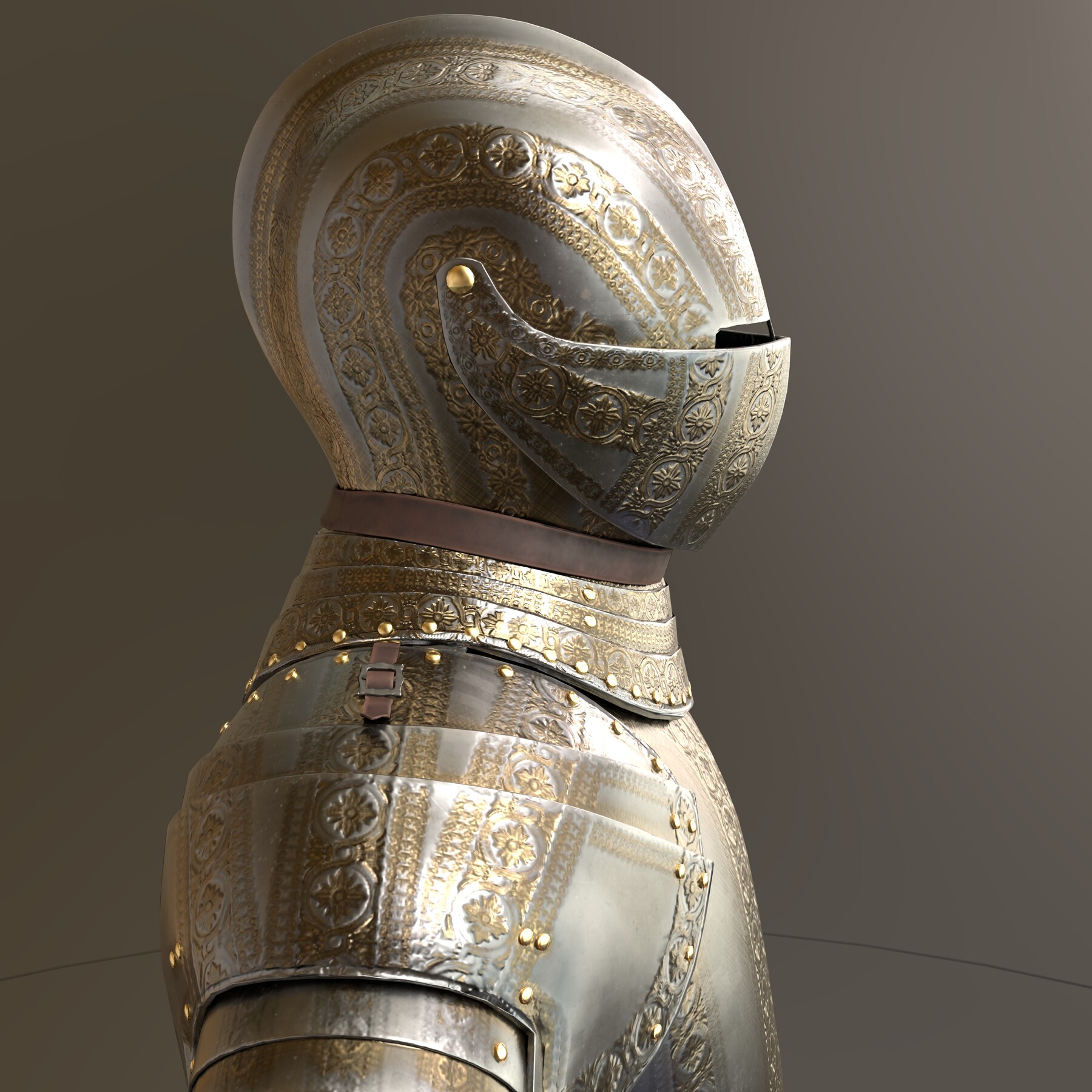 ArtStation - Medieval Italian Plate Armor | Game Assets
